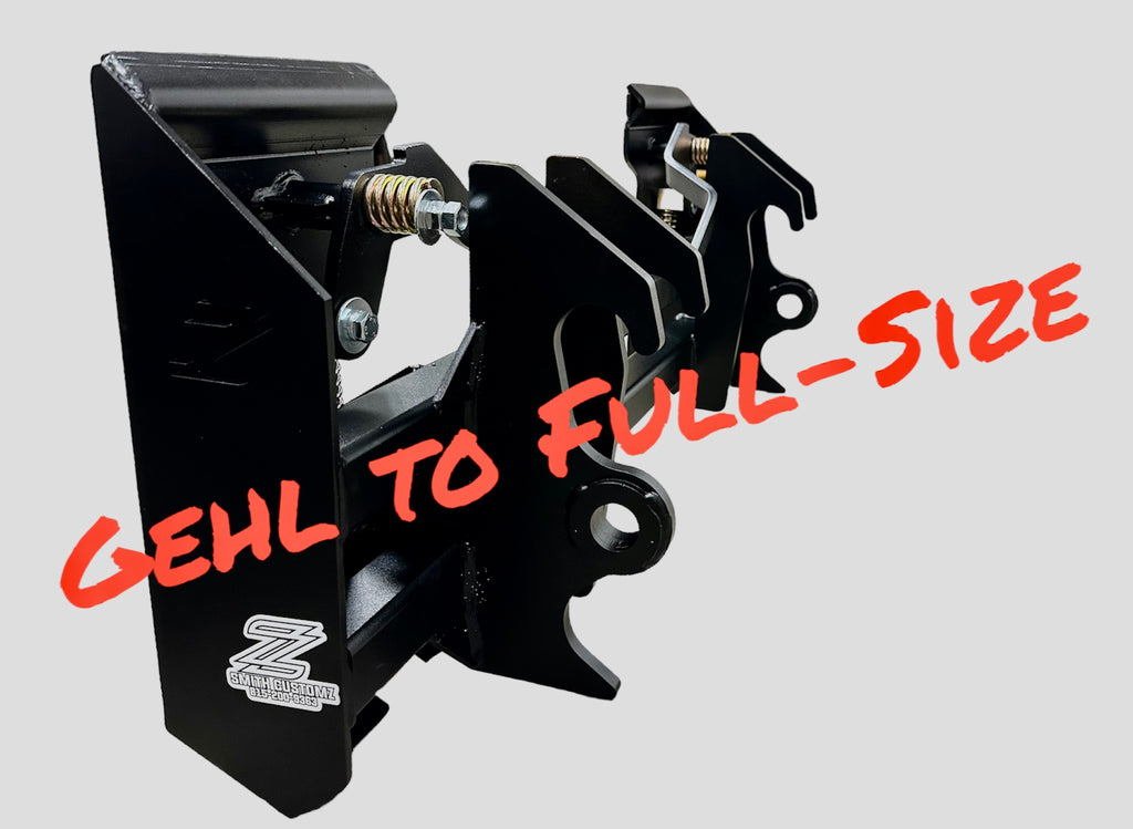 Gehl Quick Attach Conversion Kit | Old Style Gehl to Full Size Adapter ...